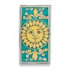 Rectangular Tile - Sun - Italian Pottery Outlet